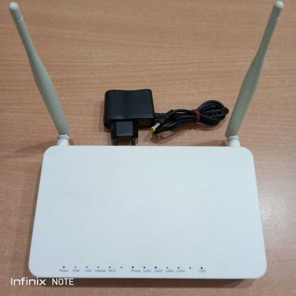 Jual EPON ONU ZTE F460 V6 ANTENA 5db - BRIDGE SUPPORT EPON OLT(BEKAS ...