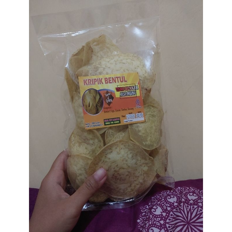 Jual keripik bentol kripik bentul snack renyah murah asli oleh oleh ...