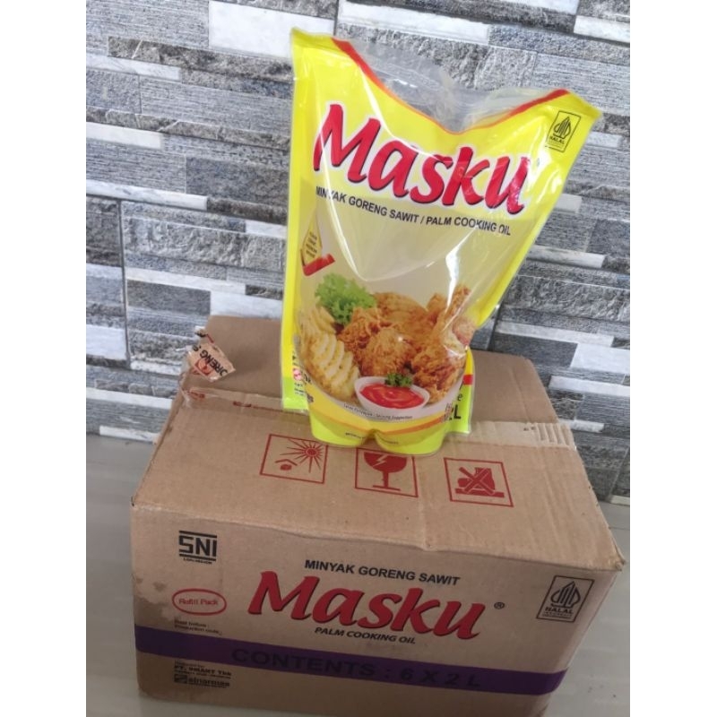 Jual Minyak Goreng Masku 2L | Shopee Indonesia