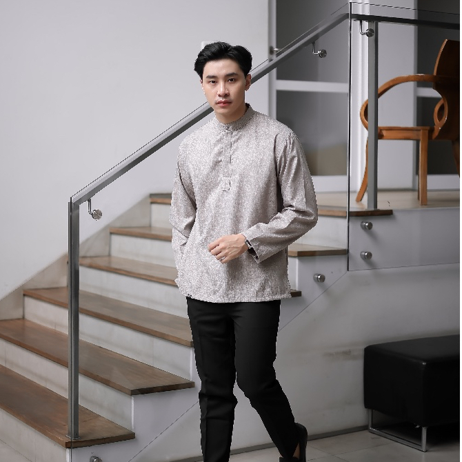 Jual Aveexy Koko Shirt Modern Style - Kemeja Koko Pria | Shopee Indonesia