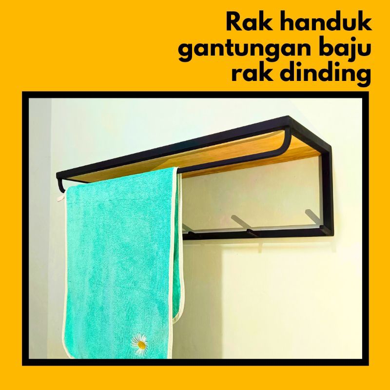 Jual RAK HANDUK, GANTUNGAN BAJU, RAK DINDING, KAPSTOK, HANGER ...