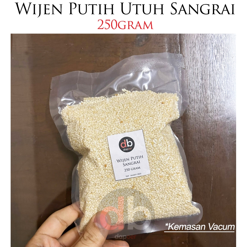 Jual Wijen Putih 250gram | Shopee Indonesia