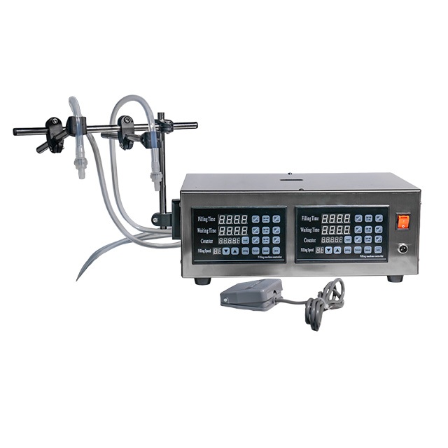 Jual POWERPACK Double Head Electric Digital Control Liquid Filler GFK-280/2 / Mesin Pengisi ...