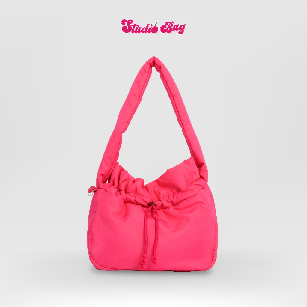 Jual STUDIOBAG - ZEFANYA Shoulder Bag Tas Bahu Kancing magnet Puffy Bag ...
