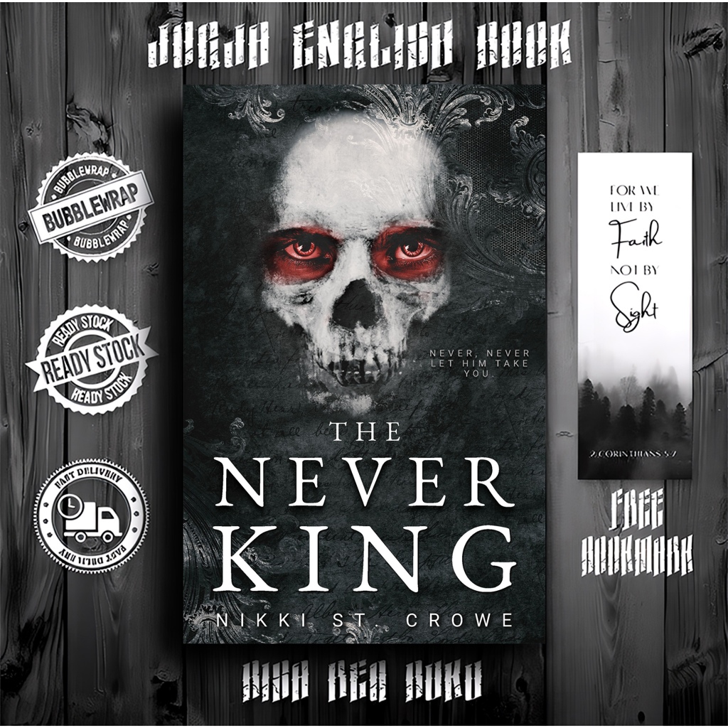 Jual The Never King (Vicious Lost Boys, #1) by Nikki St. Crowe (English) | Shopee Indonesia