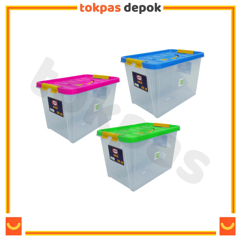 Jual [KHUSUS GOJEK/GRAB] Kotak Jinjing CB 16 Liter Container Box Ace ...
