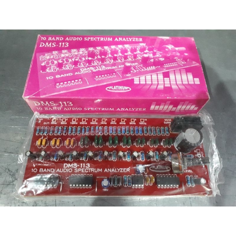 Jual Modul 10 Band Audio Spectrum Analyzer Analisis Dms 113 Dms113