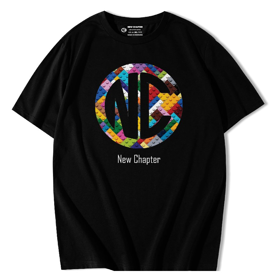 Jual LOGO - NEW CHAPTER T-SHIRT PREMIUM COTTON 24S - NCBRICK | Shopee ...