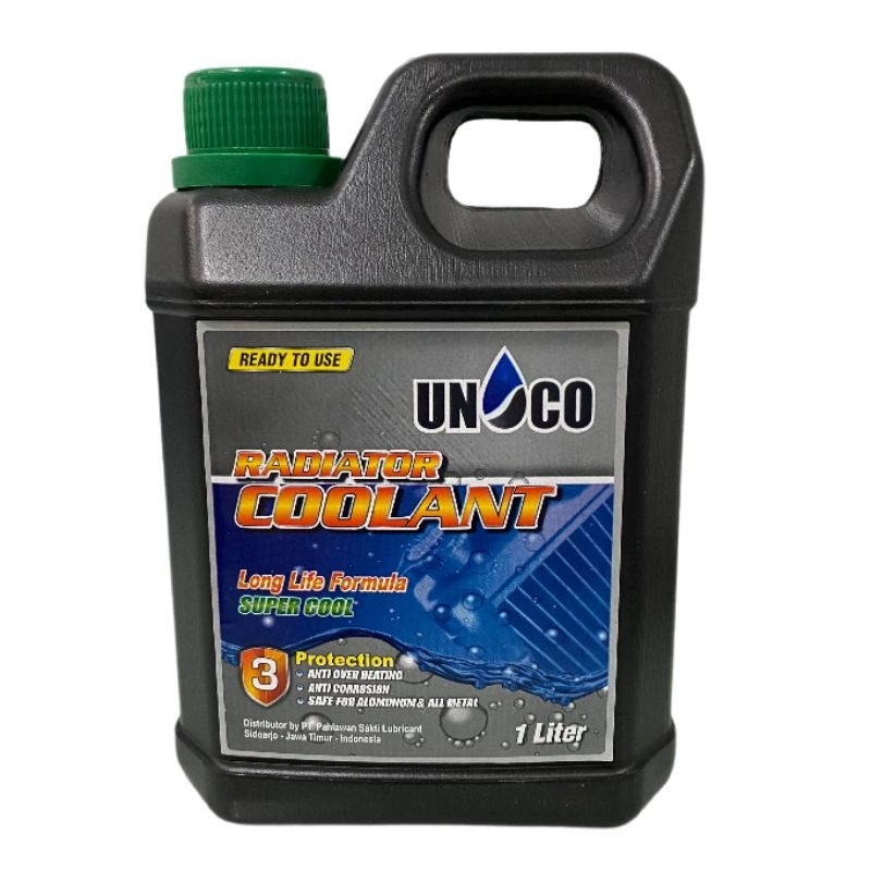 Jual Air Radiator Coolant Unoco 1Liter & 5 Liter | Shopee Indonesia