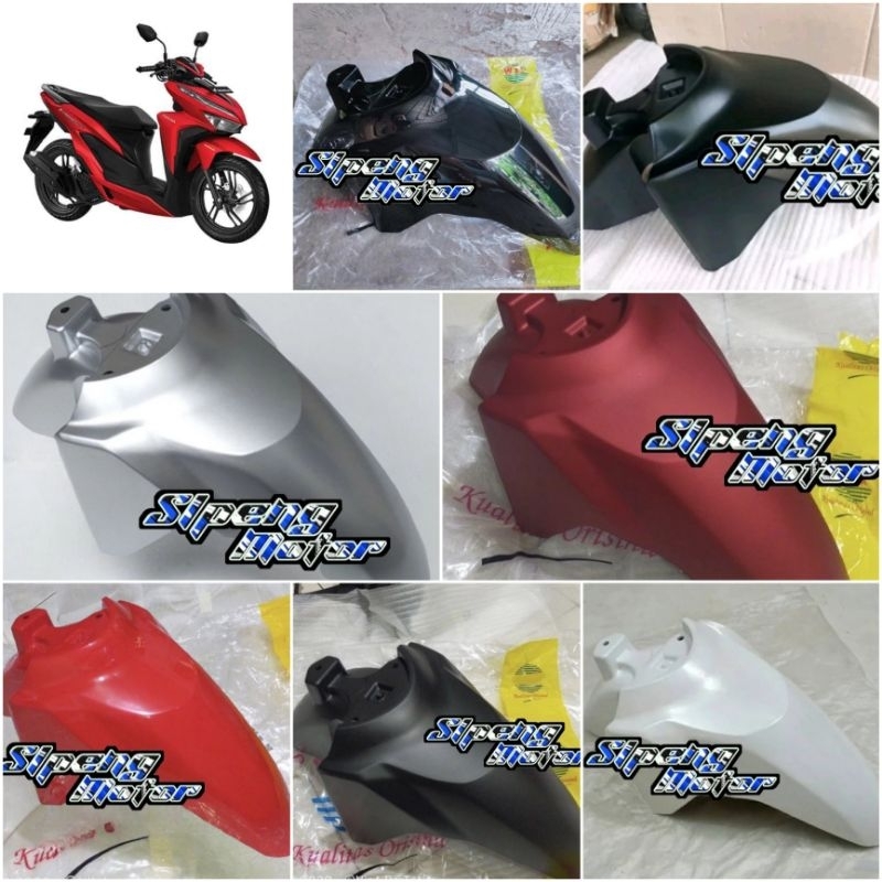 Jual SLEBOR SPAKBOR DEPAN HONDA ALL NEW VARIO LED 125&150 WARNA HITAM ...