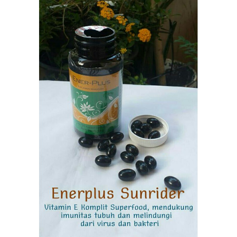 Jual Sunrider Enerplus Vitamin E Komplit Super food Original USA 120 ...