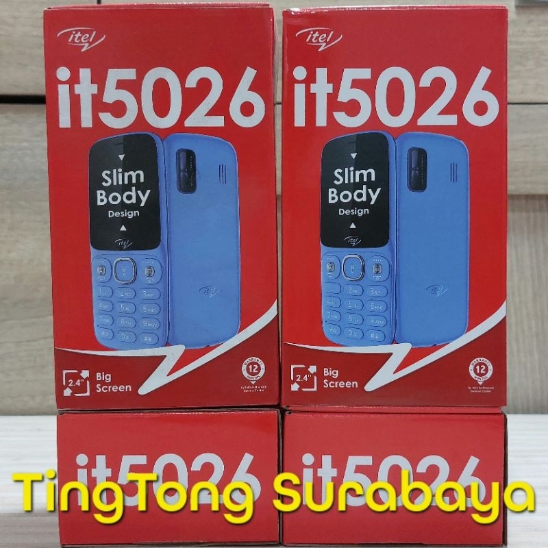 Jual itel it 5026 feature phone candy bar dual sim | Shopee Indonesia