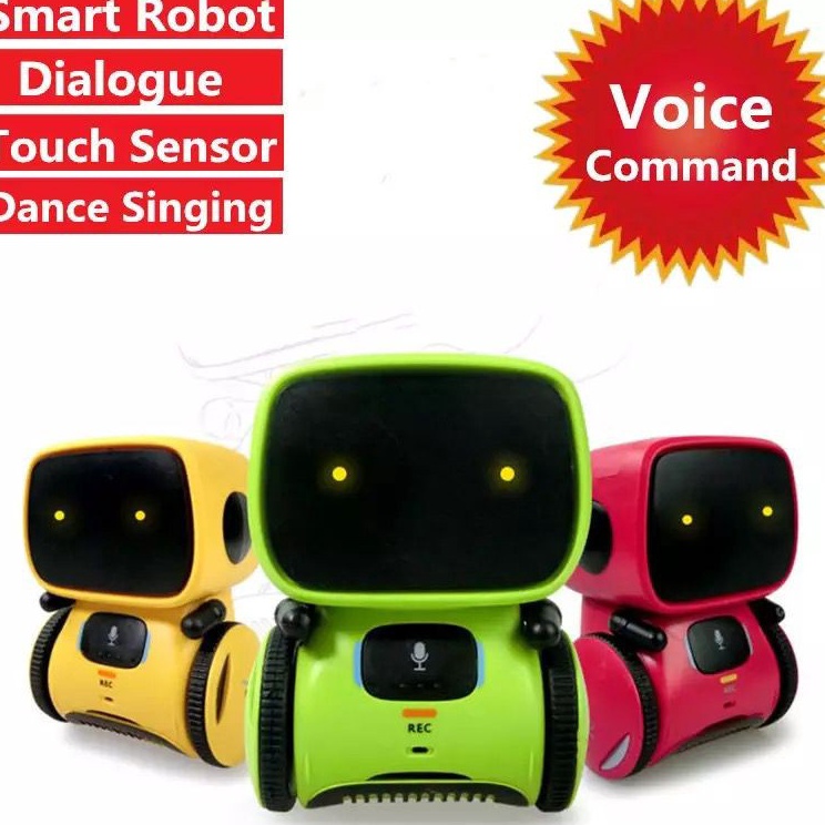 Jual KPR Mainan Robot Pintar Interaktif Elektrik Sensor Sentuh Suara ...