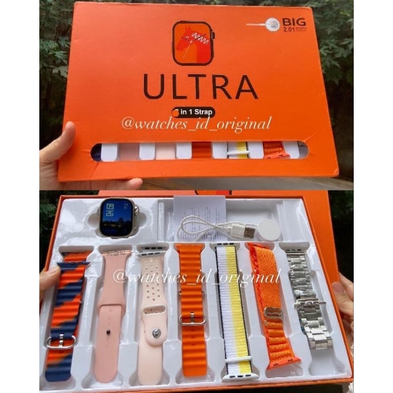 Jual Smartwatch ultra 7 in 1 Original | Shopee Indonesia