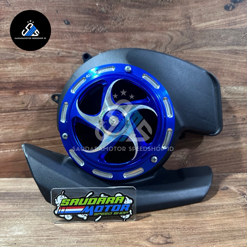 Jual COVER / TUTUP KIPAS DAN SPINNER CNC PUTAR (MODEL VESMET) SATU SET ...