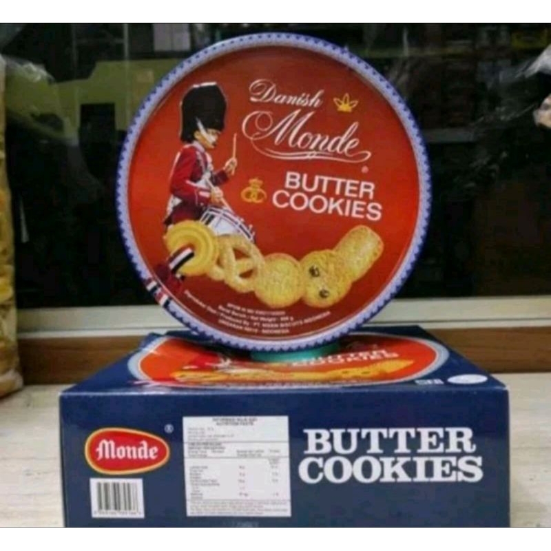 Jual Biskuit Monde Butter Cookies 454 Gram exp bulan 7 tahun 2026 ...