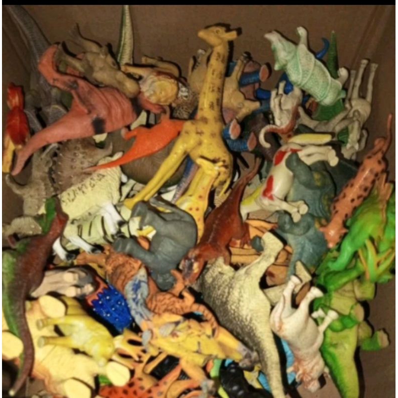 Jual mainan animal random kiloan second(bekas baik) | Shopee Indonesia