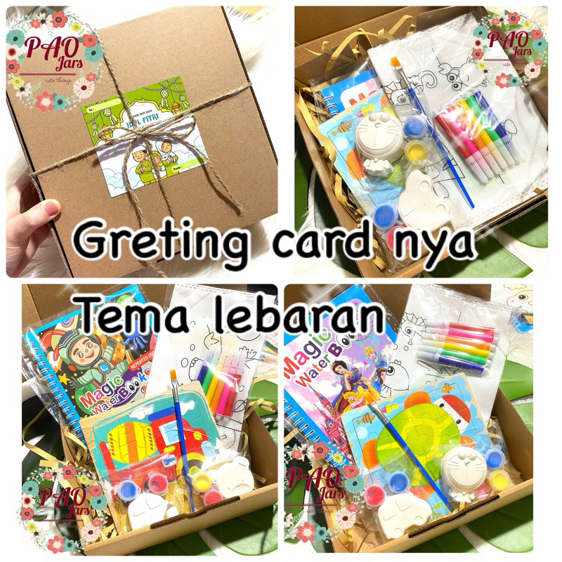 Jual hampers edukasi DIY / hampers ulang tahun anak / hampers ultah ...