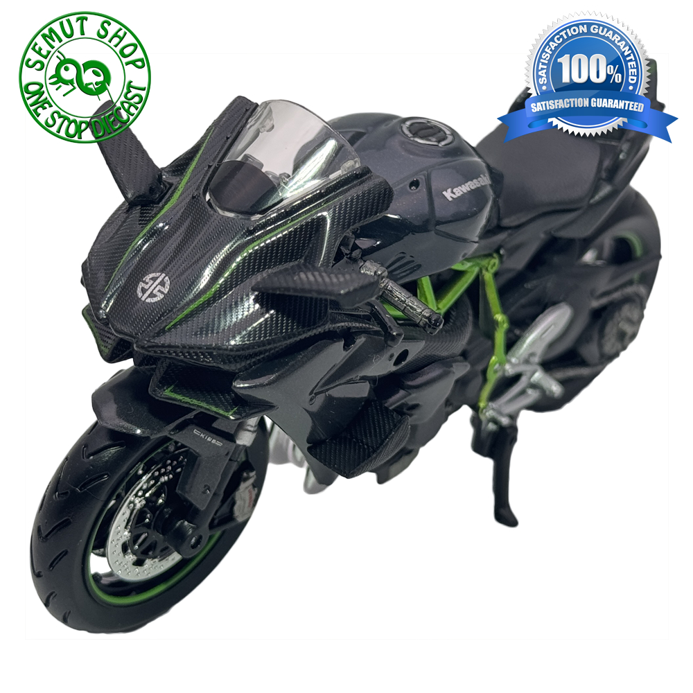 Jual Maisto Kawasaki NInja H2 R 1:18 Scale Miniatur Diecast Motor Kawasaki H2R Skala 1:18 ...