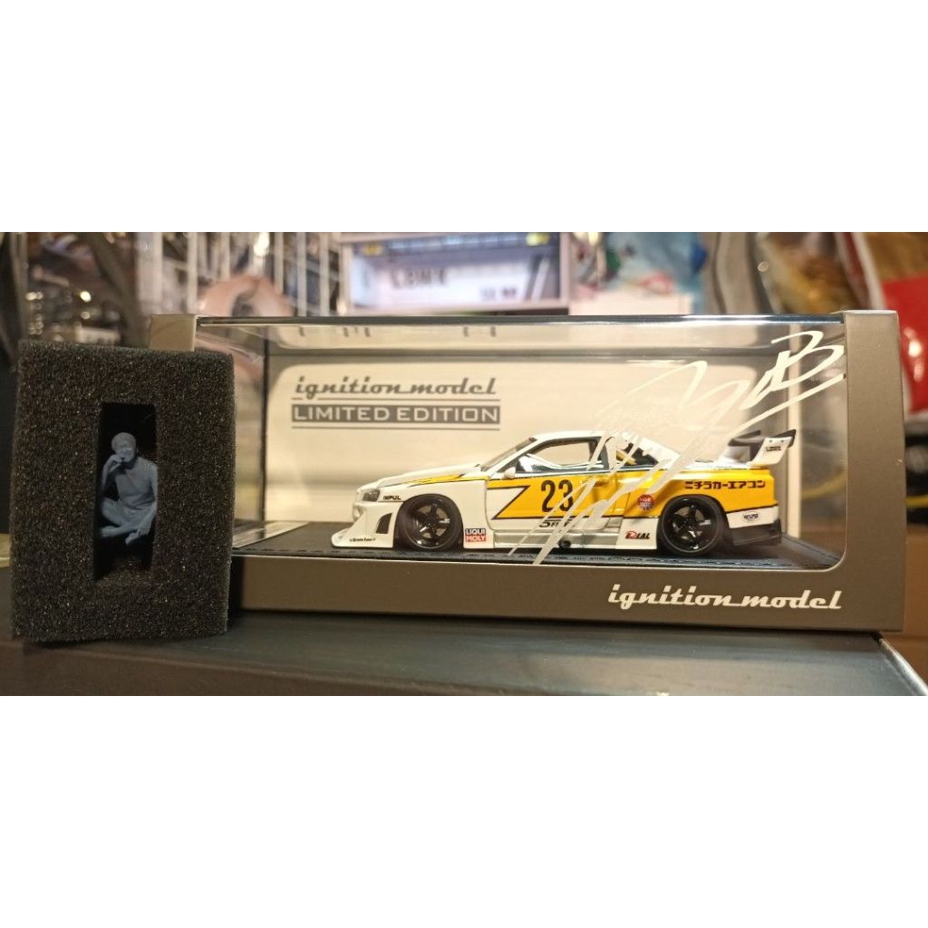 Jual IG IGNITION MODEL 1:43 IG2851 LB-SILHOUETTE NISSAN ER34 SKYLINE ...