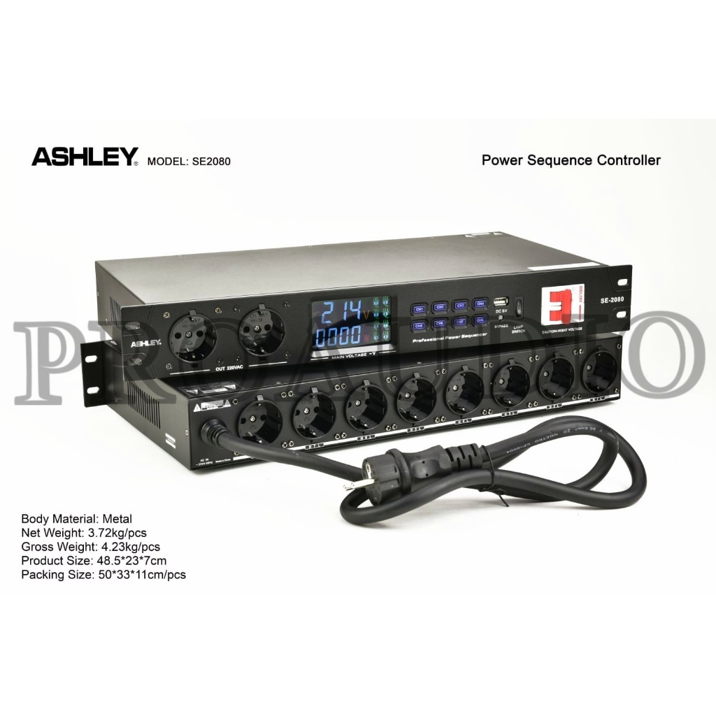 Jual POWER ASHLEY SEQUENCER SE2080 SE 2080 POWER SEQUENCER ORIGINAL | Shopee Indonesia