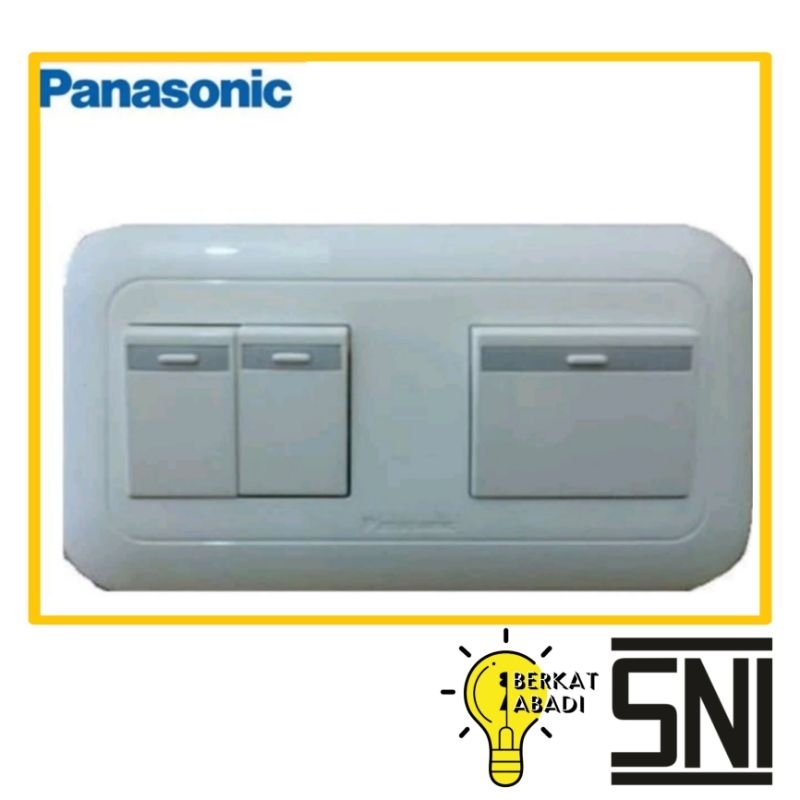 Jual Panasonic Saklar Seri + Engkel Besar Wide Series | Shopee Indonesia