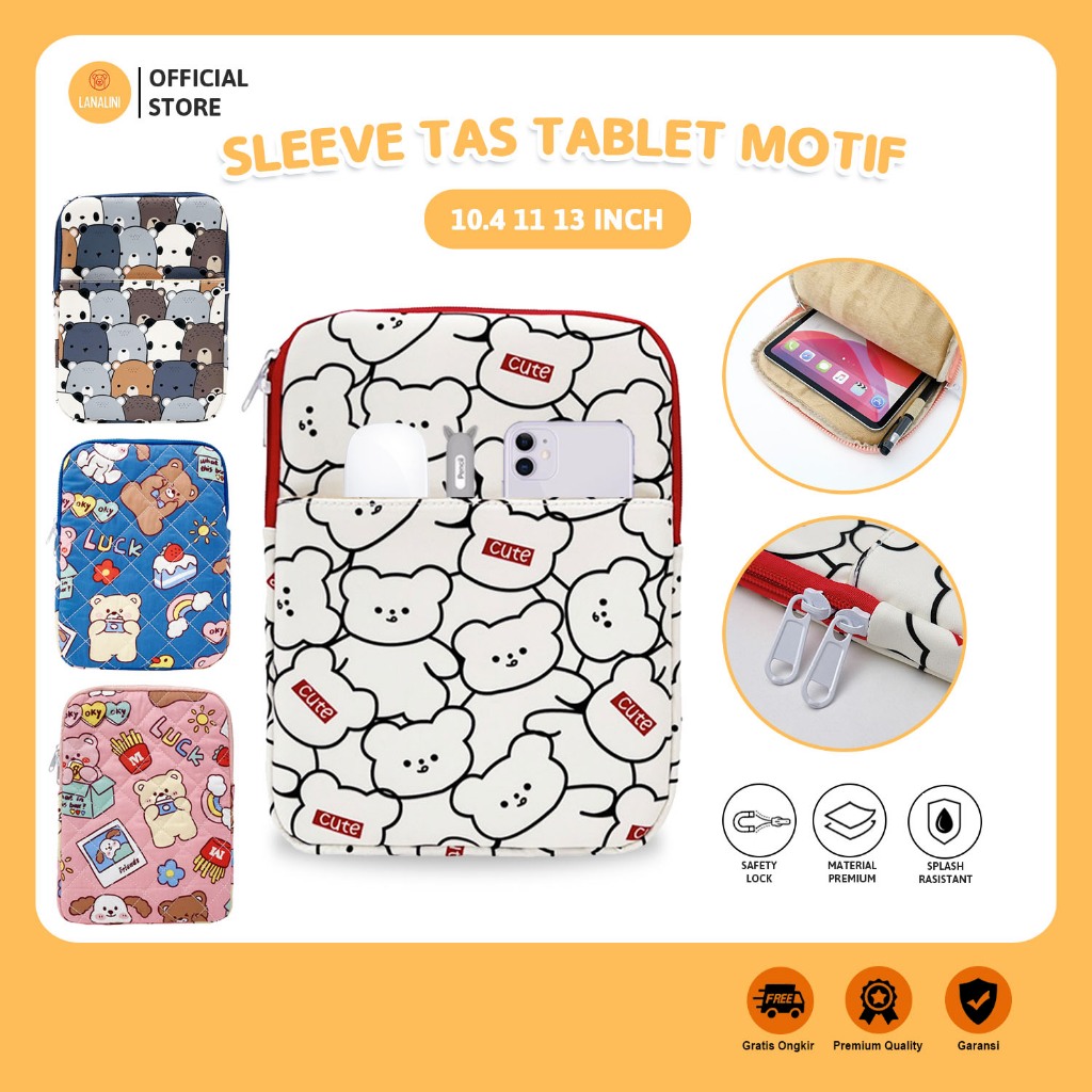 Jual Tas Tablet Laptop Microsoft Surface Go Pro 7 8 3 10.5 10,5 12.5 12 ...