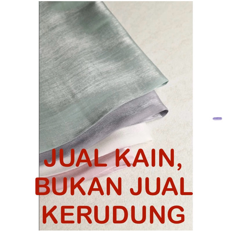 Jual Kain SHIMMER SILK PREMIUM ( INI KAIN, BUKAN JUAL KERUDUNG ...