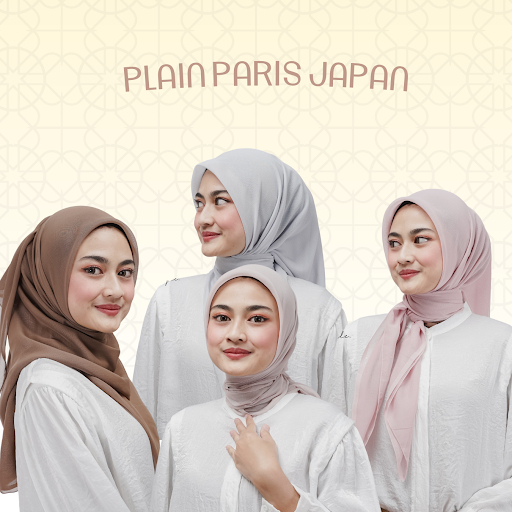 Jual PLAIN PARIS JAPAN - HIJAB SQUARE PARIS PREMIUM | Shopee Indonesia