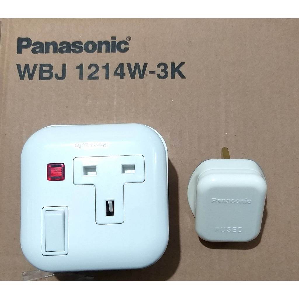 Jual Stop Kontak AC Set WBJ1214W Panasonic + Steker AC Outbow 3K PLUG ...