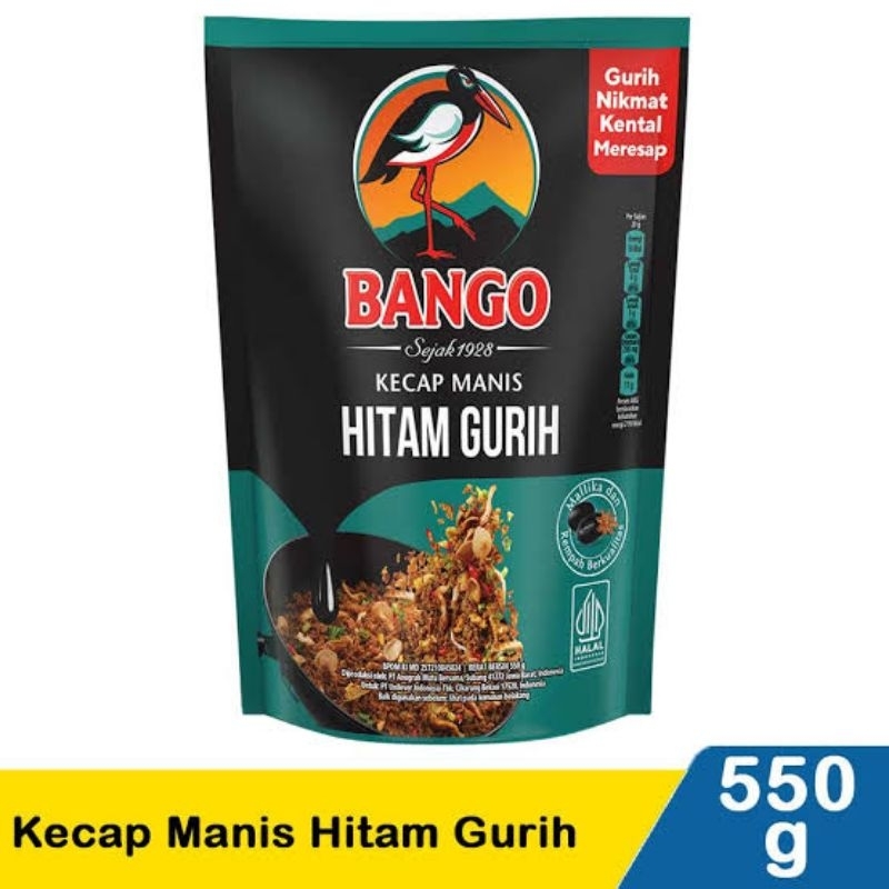 Jual Bango Kecap Manis Hitam Gurih 550gr | Shopee Indonesia