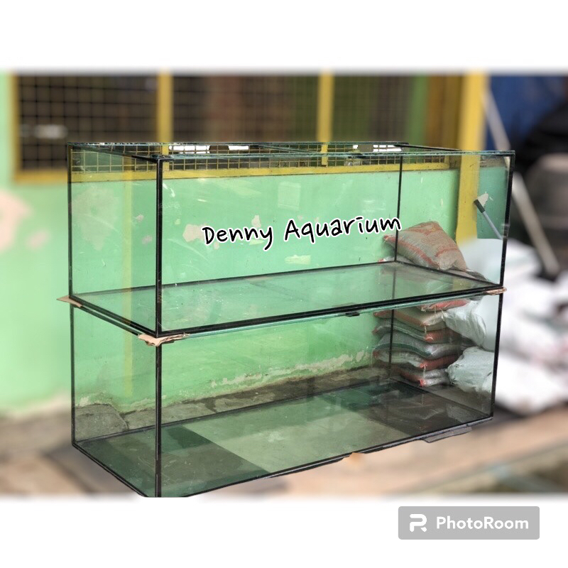 Jual Aquarium kaca 120 x 50 x 50 cm | Shopee Indonesia