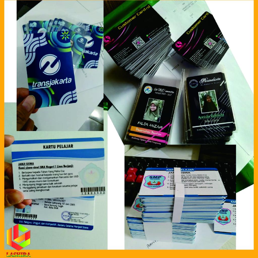Jual name tag custom bahan PVC member card | Shopee Indonesia