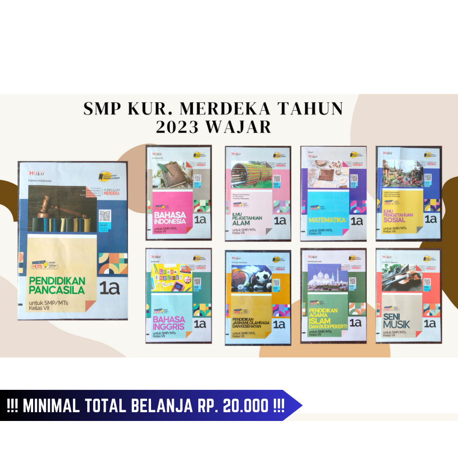 Jual Buku LKS Wajar Kurikulum Merdeka - SMP MTS Kelas 7 - Semester Ganjil 2023 | Shopee Indonesia