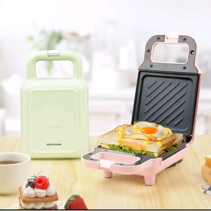 Jual Simplus Sandwich Maker Pemanggang Roti Toaster Anti Lengket Low ...