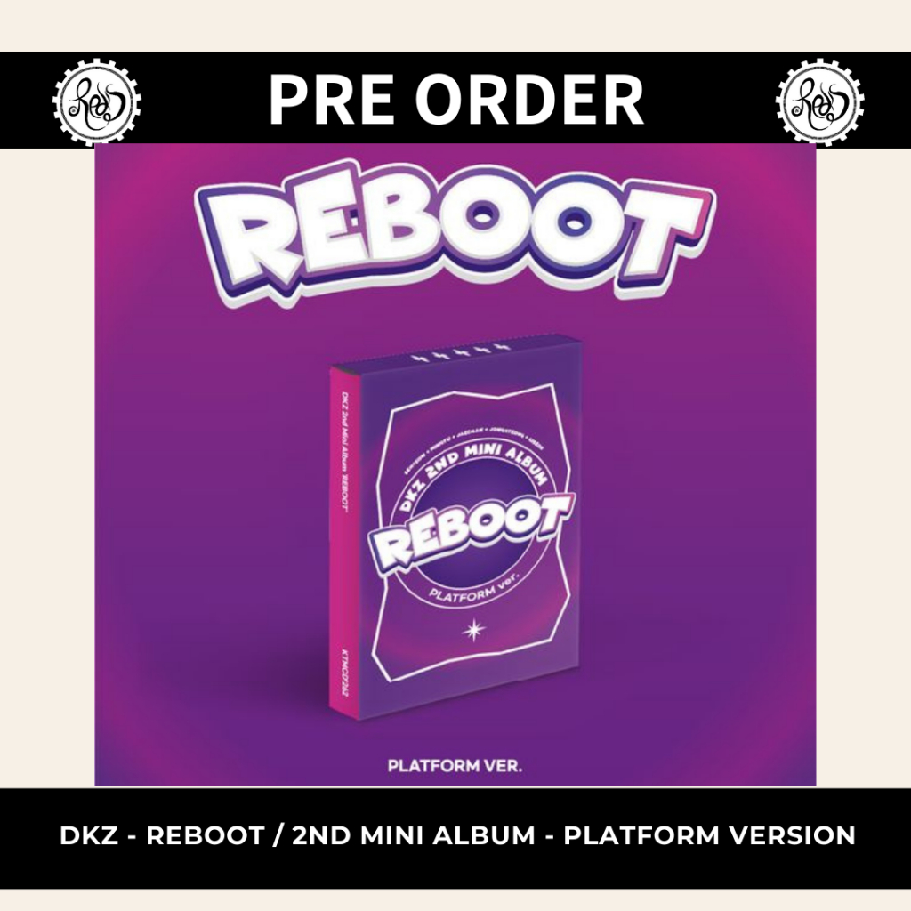 Jual DKZ - 2nd Mini Album [REBOOT] (Platform Ver.) | Shopee Indonesia