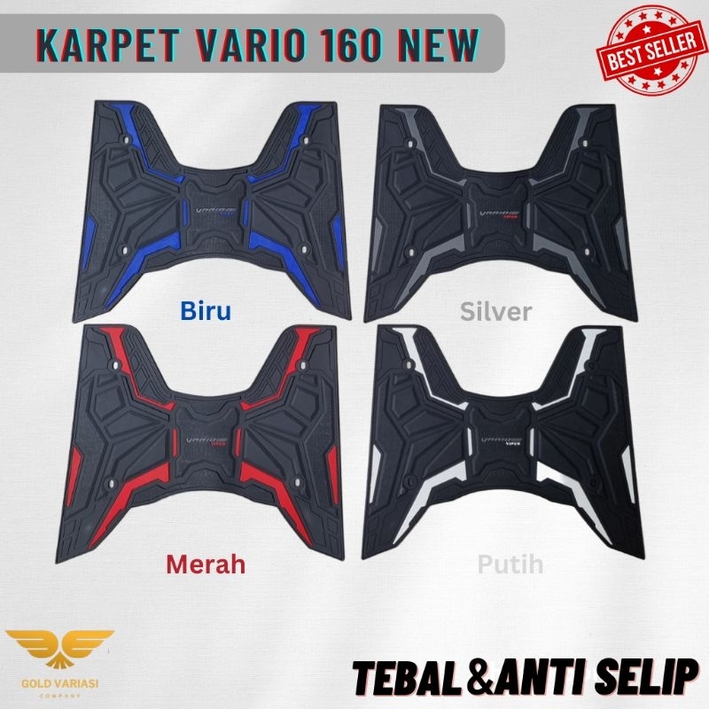 Jual Karpet Honda Vario 160 Alas Pijakan Kaki Motor Vario | Shopee Indonesia