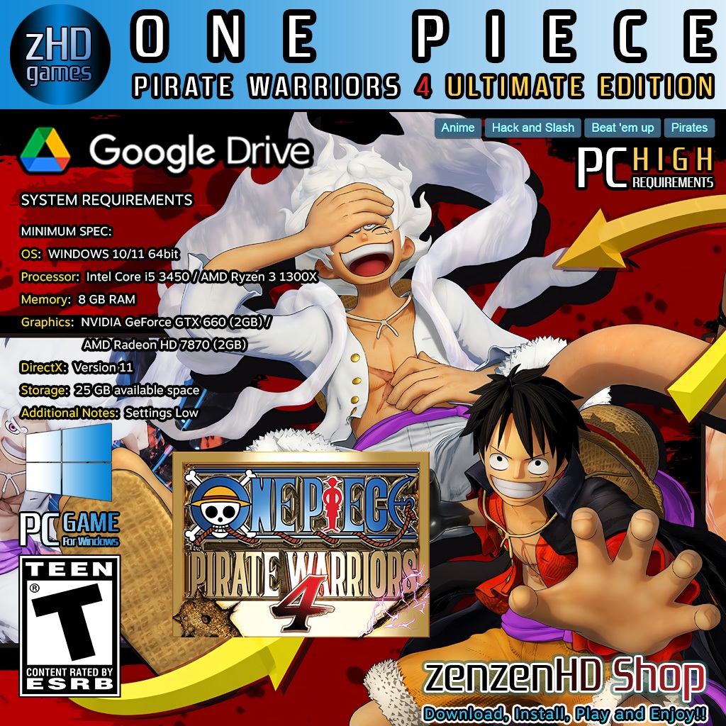 Jual ONE PIECE - PIRATE WARRIORS 4 Ultimate Edition | OPPW 4 Include ...