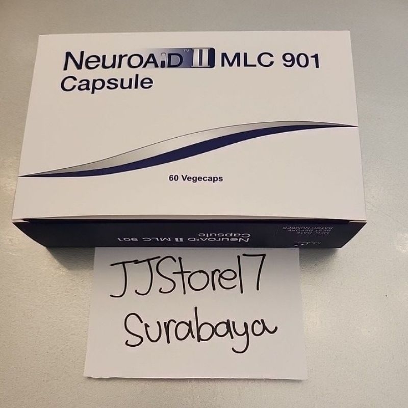 Jual neuroaid II mlc 901 box isi 60kapsul ori obat saraf stroke | Shopee Indonesia