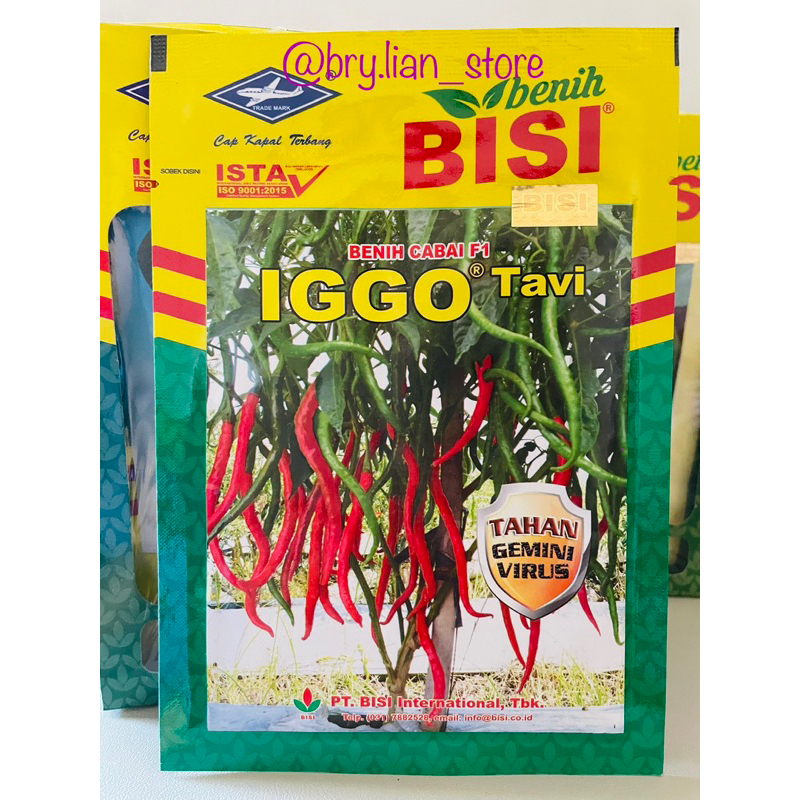 Jual BENIH CABAI IGGO TAVI (KEMASAN BARU) | Shopee Indonesia