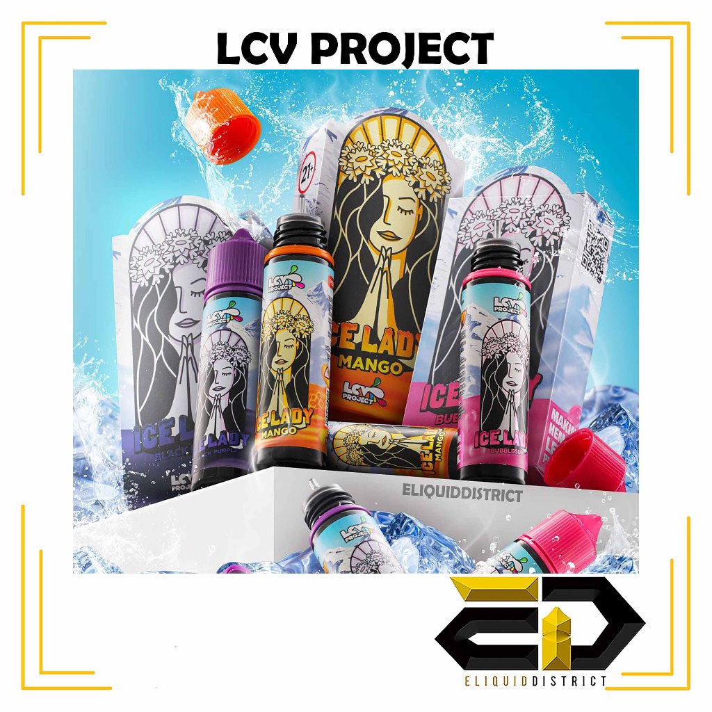 Jual LCV PROJECT ICE LADY BLACKPURPLE - BUBBLEGUM - LYCHEE - MANGO ...