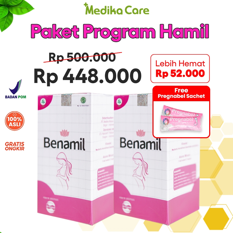 Jual Benamil [Paket lengkap Promil] Benamil Obat Cepat Hamil Pasutri ...