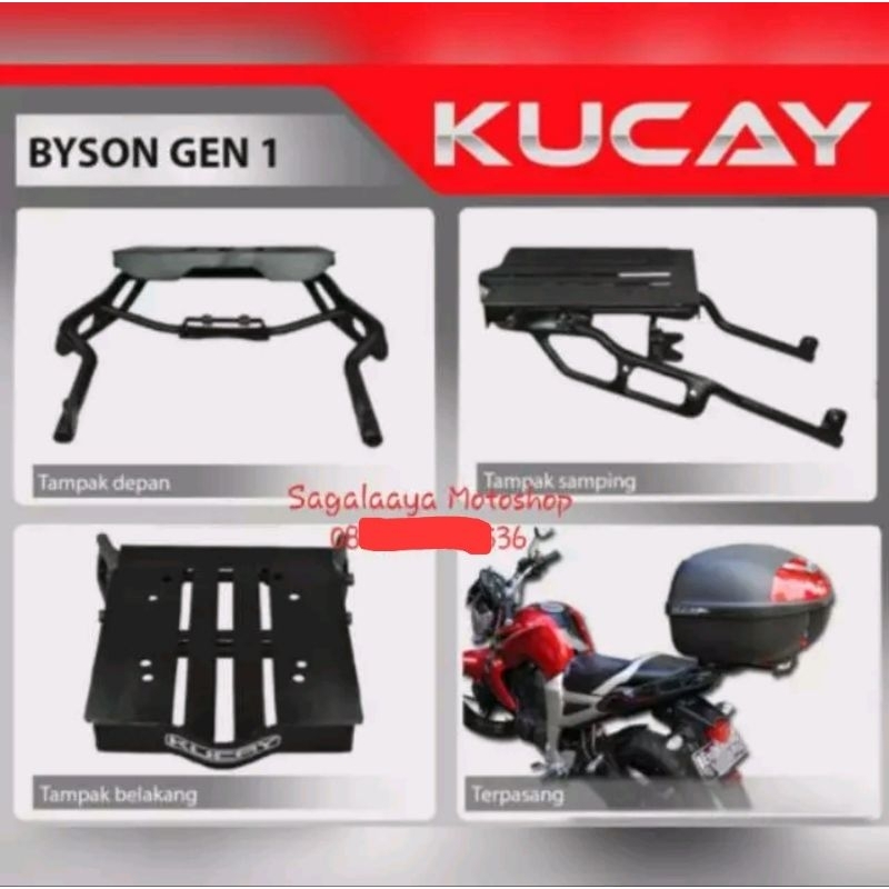 Jual Bracket Box kucay geser slide Yamaha Byson karbu lama old bukan ...