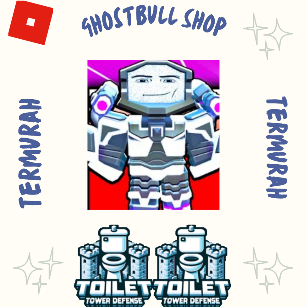 Jual Antivirus Mythic Titan Sigma Man Toilet Tower Defense Roblox Psx ...