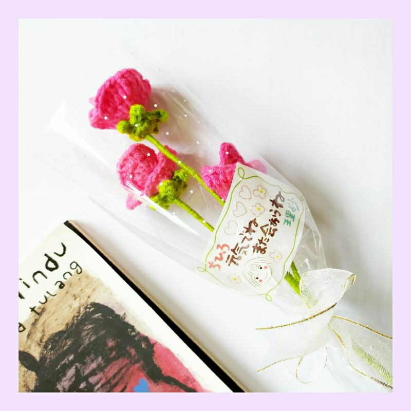 Jual [CROCHET] READY CHIHIRO'S FLOWER SWEET PEA SPIRITED AWAY BUKET ...