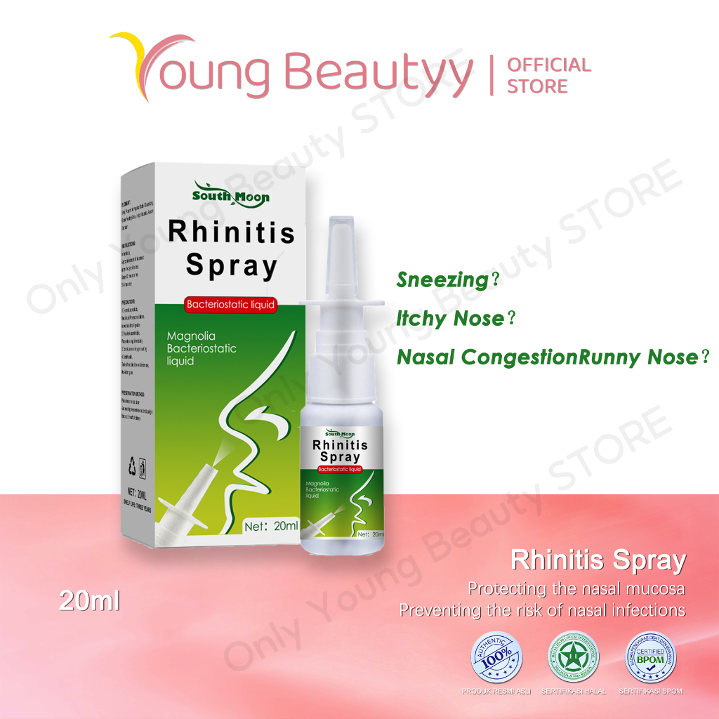 Jual South Moon Nasal Spray Obat Sinusitis Semprotan Hidung Untuk ...