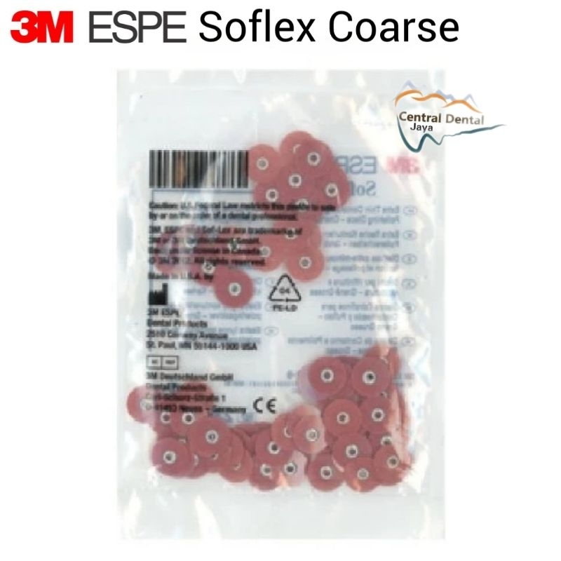 Jual 3M Soflex Coarse Sof-Lex Kasar (30pcs) ORIGINAL / Dental Polishing ...