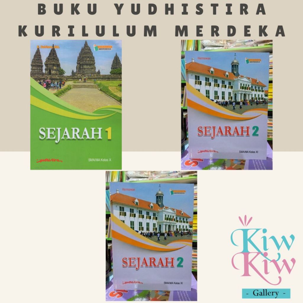 Jual Buku Sejarah Kelas 10, 11, 12 SMA/MA Kurikulum Merdeka - Yudhistira | Shopee Indonesia
