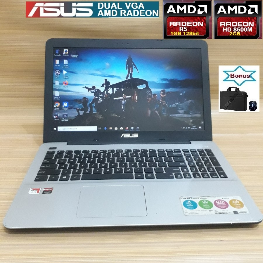Jual LAPTOP GAMING EDITING ASUS AMD RAM 8GB HARDIS SSD 256GB VGA AMD RADEON | Shopee Indonesia
