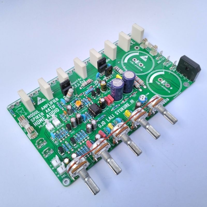 Jual Kit modul Spiker aktif lengkap final tinggal colok psu | Shopee ...